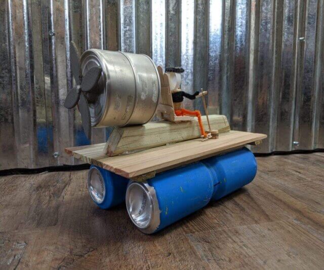 S.T.E.A.M. At Home: Recycled Rafts